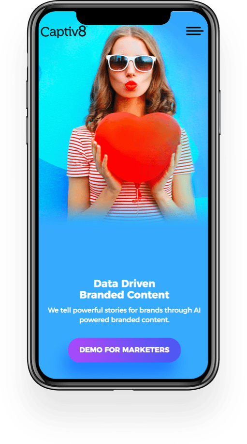 Graphic Design Services for a Martech Startup | Captiv8 Case Study