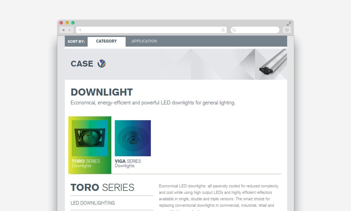 Kentico CMS Website Development for LED Lighting Supplier | Nualight ...