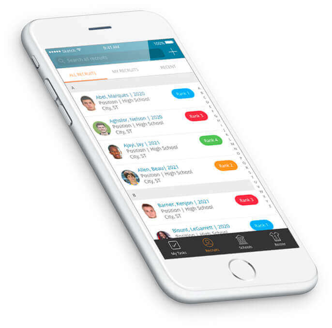 CRM Platform for Sports Startup | FrontRush Case Study