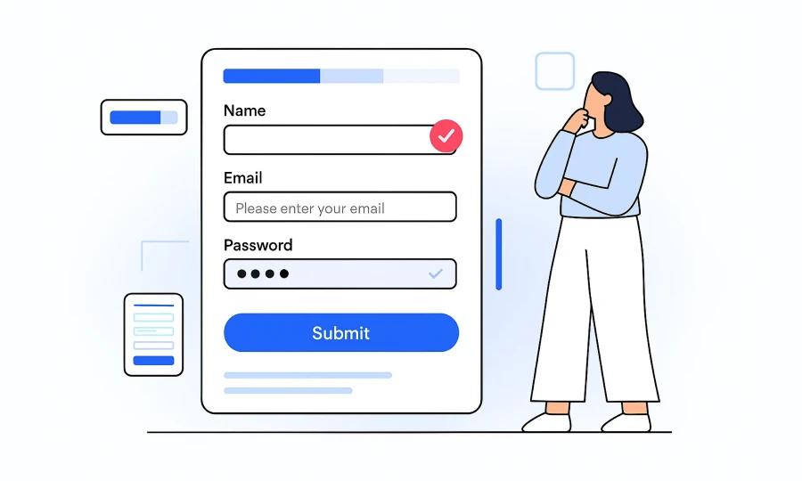 9 Form Design Best Practices | Form UX Examples | Net Solutions