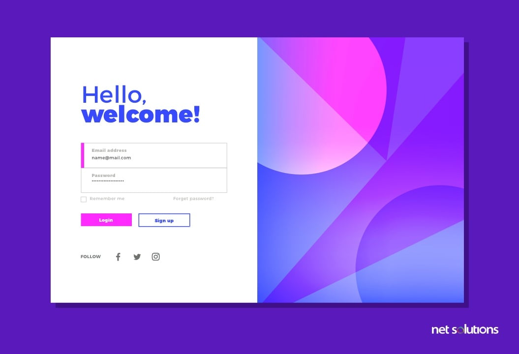 9 Form Design Best Practices | Form UX Examples | Net Solutions