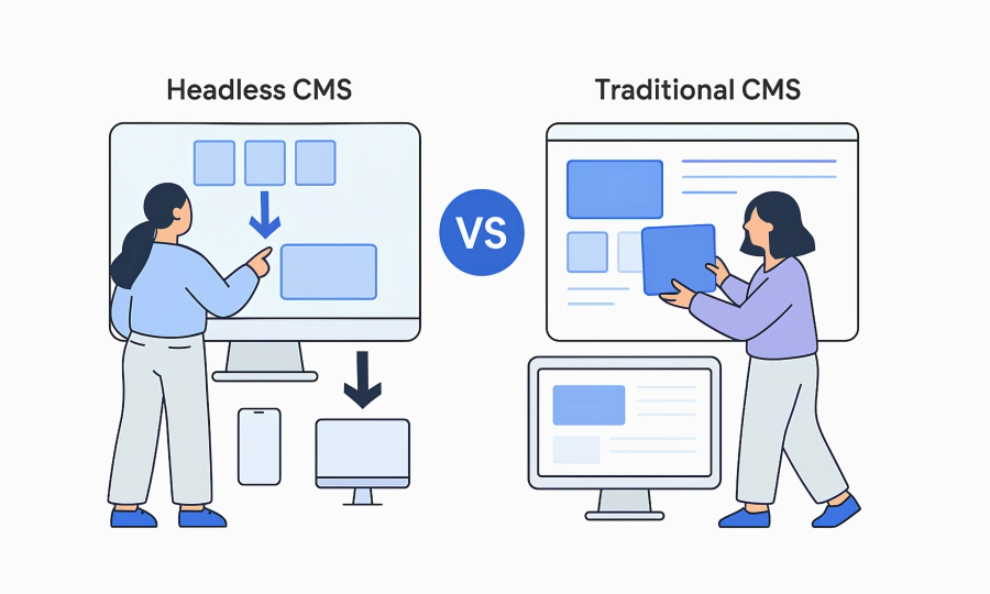 Headless CMS Vs. Traditional CMS: How to Make the Right Choice